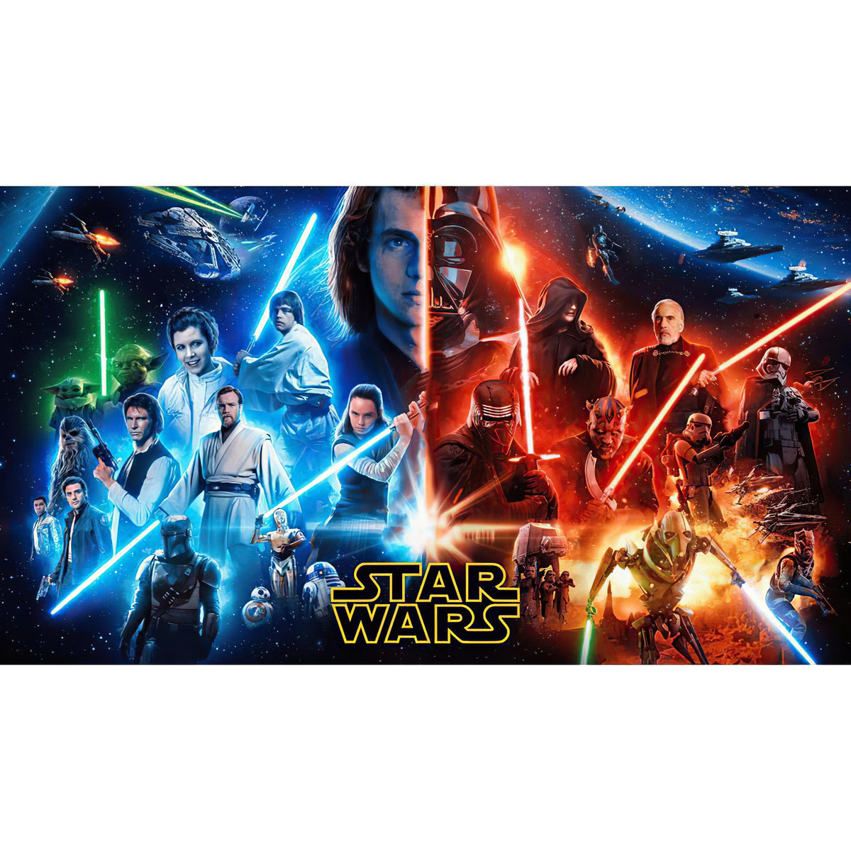 Star Wars Diamond Painting Kit - Premium Quality